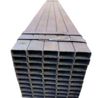 China Galvanized Steel Grade A36 Black Hot Rolled Seamless Carbon Channels U-Bar Square Tube for sale