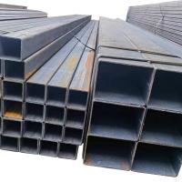 China Galvanized Steel Grade A36 Black Hot Rolled Seamless Carbon Channels U-Bar Square Tube for sale