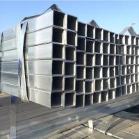 China Galvanized Carbon Square Tubular ASTM Rectangular Steel Pipe GI Pipe Machine for Industry for sale