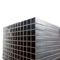 China 0.6-25mm Thickness Hot Dip Welded Galvanized Stainless Steel Square Tube for Decoration for sale