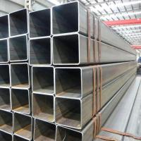 China 0.6-25mm Thickness Hot Dip Welded Galvanized Stainless Steel Square Tube for Decoration for sale