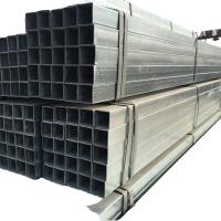 China ASTM Steel Pipe GI Pipe for Industry 3.5 x 3.5 Inch Galvanized Carbon Steel Square for sale