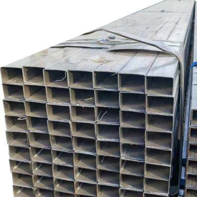 China Q235/Q345/SS400/ST37-2/ST52/Q420/Q460/S235JR/S275JR/S355JR U-Bar Galvanized Square Tube for sale