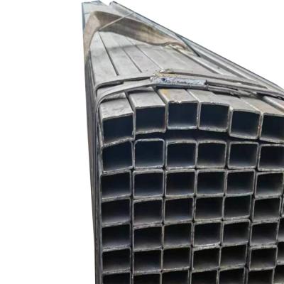 China ASTM Standard Cold Rolled Mild Rectangular Steel Channels U-Bar Galvanized Square Tube for sale