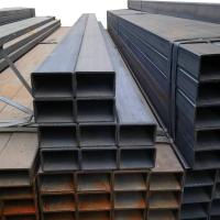 China 110x110 Seamless Galvanized Q235 Metal Annealed Black Square Carbon Steel Channels U-Bar for sale