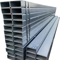 China Galvanized Steel Tube with Schedule 40 Rectangular Shape and 12M Length ±1% Tolerance for sale