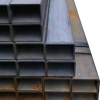 China Galvanized Iron A36 Square Hollow Section Mild Rectangular Tube Steel Channels U-Bar for sale