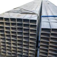 China Welded Carbon Steel Channels U-Bar Galvanized Square Tube 40X40 mm 60X60 for Building for sale