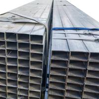 China Welded Carbon Steel Channels U-Bar Galvanized Square Tube 40X40 mm 60X60 for Building for sale