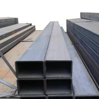 China Galvanized Q235 Metal Annealed Black Carbon Steel Channels U-Bar Galvanized Square Tube for sale