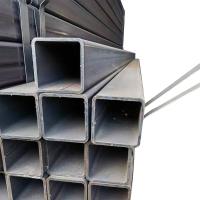China Galvanized Q235 Metal Annealed Black Carbon Steel Channels U-Bar Galvanized Square Tube for sale