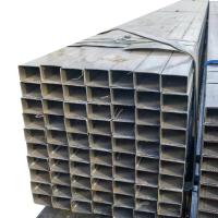 China Z80 2x2 Metal Galvanized Iron Carbon Rectangular Steel Channels with API Certificate for sale