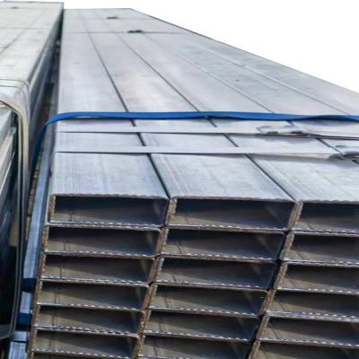 China Galvanized Coated Mild Carbon Rectangular Tube for Finely Processed Steel Channels for sale