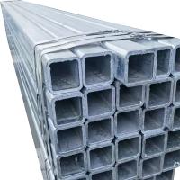 China Galvanized Square Tube U-Bar Steel Channels BS Standard Q195 Q235 Schedule 40 Customized for sale