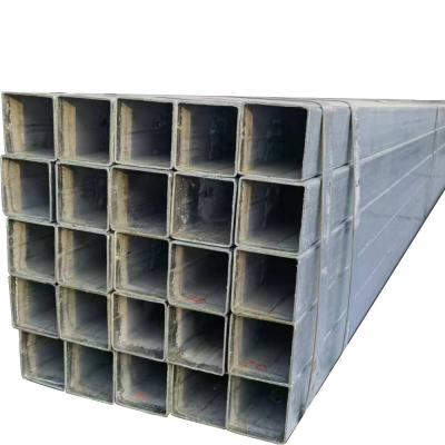 China Highly ERW technique galvanized square steel tube 55x55 4x4 inch with JIS certificate for sale