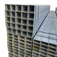 China Galvanized Square Steel Tube 55x55 4x4 Inch Supply Is Alloy SS400 SS490 S235JR S355JR A36 for sale