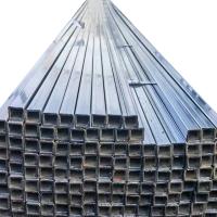 China BS Standard Hot Rolled Galvanized Steel Square Tube 3mm Thickness Iron Tube for Cupboard for sale