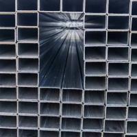 China BS Standard Hot Rolled Galvanized Steel Square Tube 3mm Thickness Iron Tube for Cupboard for sale
