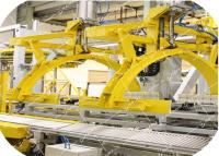 China Non Woven Fabric Roll Material Handling Equipment , Chaint Roll Handling Systems for sale