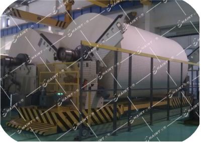 China Chaint Jumbo Roll Cart Used In Paper Mill Next To Rewinder for sale