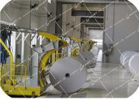 China Automatic Roll Paper Handling Equipment With Customized Kicker / Bumper for sale
