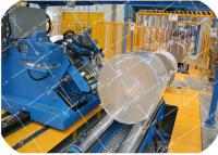 China Stretch Film Paper Roll Wrapping Machine 30 Rolls / Hour Semi - Automatic Type for sale