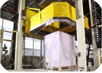 China Fully Wrapped Winding Pallet Wrapping Machine Automatic Control Labor Saving for sale