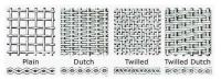 China 304 304L 316 316L stainless steel woven wire mesh for sale