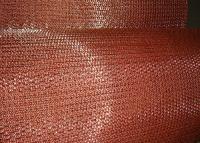 China EMI/EMF/RF shielding red copper wire mesh for sale