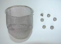 China Stainless steel wire mesh cylinder filter cone filter for sale