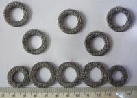 China Stainless steel brass copper and nickel compressed knitted mesh for sale