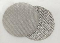 China Sintered filter disc plate sintered leaf filters for sale