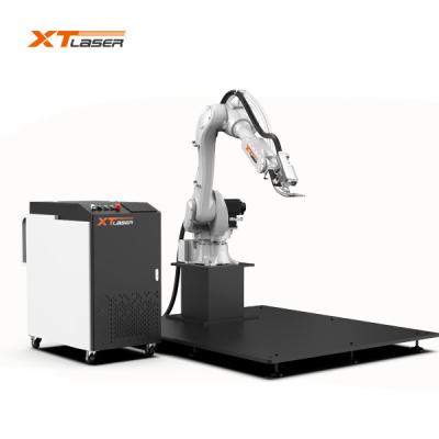 China Metal  Fiber Laser Cleaner Rust Removal 50Hz / 60Hz 100w Laser Cleaning Machine for sale
