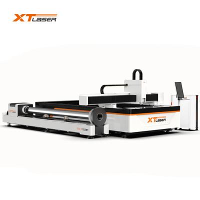 China 1000w Tube Welding Bed Design Metal Fiber Laser Cutting Machine for sale