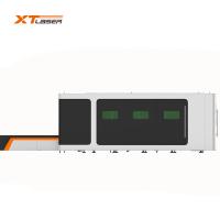China Tube And Sheet Fiber Laser Cutting Machine / Metal Fiber Laser Cutter for sale