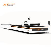 China High Speed Metal Laser Cutter / Fiber Laser Steel Cutting Machine for sale