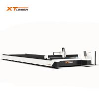 China Metal Sheet Fiber Laser Cutting Machine Open Type  140m/min for sale