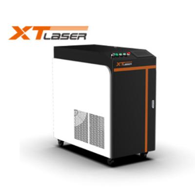 China Handheld Fiber Laser Welding Machine 1000W Point Mode / Circular Mode for sale