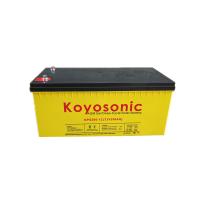 China Koyosonic Sealed Gel Battery 12v 200ah Solar Storage Battery for sale