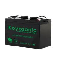 China 12 Volt 100ah Lithium Battery Solar Storage Lithium Iron Phosphate Batteries for sale