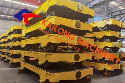China High Accuracy Pallet Cars For Automatic High Pressure Moulding Line for sale