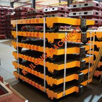 China Durable Pallet Cars Manufactured With High Grade Gray Iron And Steel Welding Designed To Bear High Pressure Impact In Foundries for sale