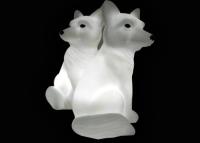 China Eco Friendly Led Animal Cordless Night Light / Smart Fox Night Light For Nursery for sale