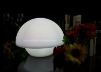 China Customized Design LED Decorative Table Lamps , Colorful Mushroom LED Night Lamp for sale