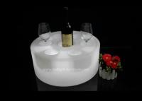 China Unique Funny Wine Bottle LED Light Up Serving Tray For Party Decorative for sale