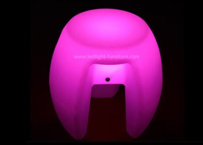 China Customized Led Bar Stools With 3 Legs , Light Up Patio Furniture For Children for sale