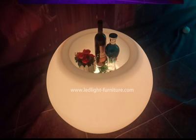 China Multi Colors Rechargeable LED Ice Bucket Ball Shaped For KTV / Home Party for sale