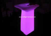 China 16 Colors High LED Cocktail Table Shock Resistance For Party / Night Club for sale