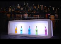 China Battery Powered Light Bar Cubes , Large Glow Illuminated Bottle Display for sale