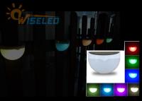 China Outdoor Colorful Solar LED Fence Post Lights , Fence Wall Mount Solar Lights for sale